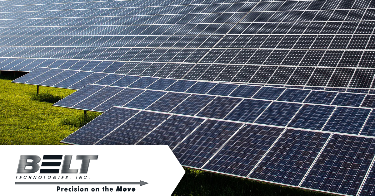 Sunny Side Up: Steel Belts in Solar Production | Belt Technologies